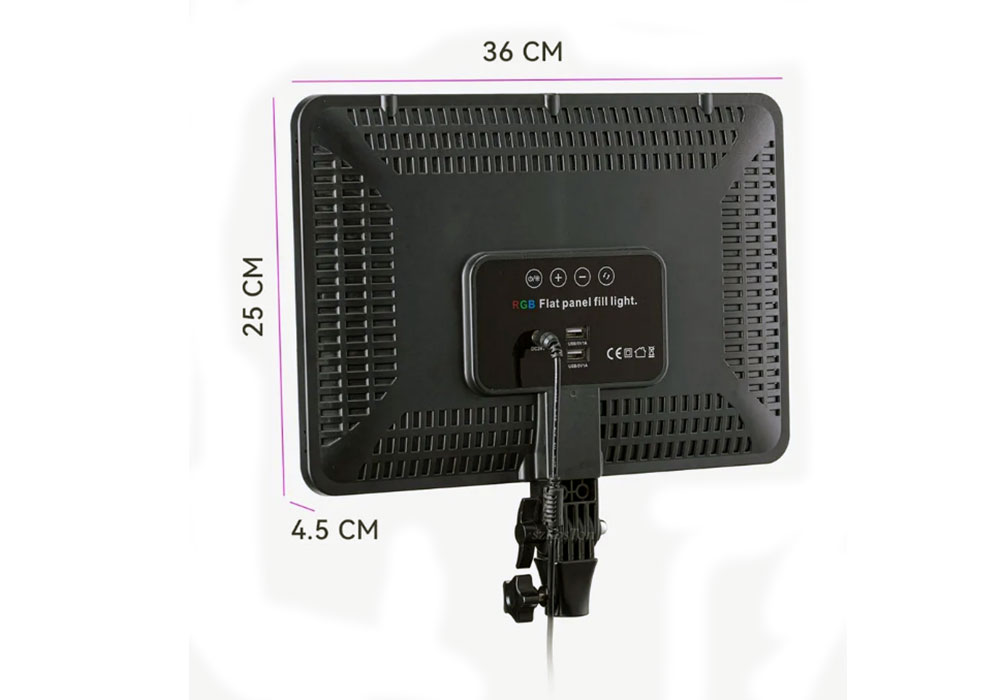 Купить Светодиодная панель RGB PM-36 для фото-видео в Астане по цене 25 000₸ Вопросы по ☎ +7(701 ...