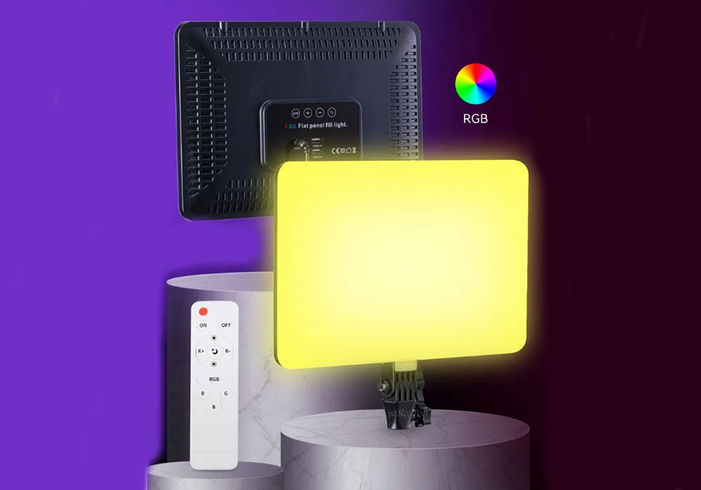 Купить Светодиодная панель RGB PM-36 для фото-видео в Астане по цене 25 000₸ Вопросы по ☎ +7(701 ...